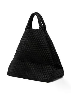 MARREA Woven Handle Tote Bag