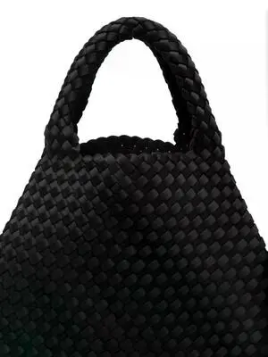 MARREA Woven Handle Tote Bag