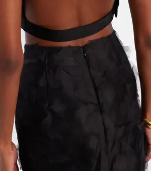 Max Mara Adepto Silk Maxi Skirt