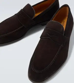 Magnanni Diezma Ii Suede Penny Loafers