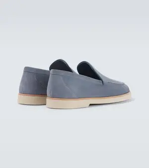 Magnanni Calpe Suede Loafers - Blue