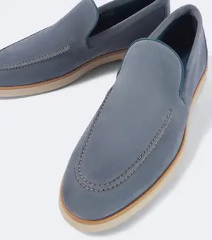 Magnanni Calpe Suede Loafers - Blue