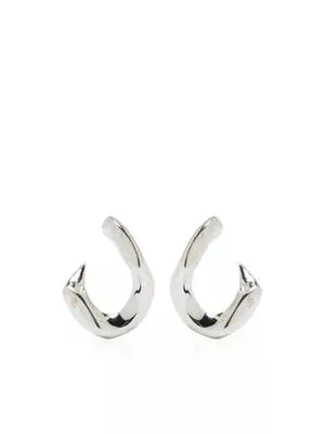 Annelise Michelson Déchainée Hoop Earrings - Silver