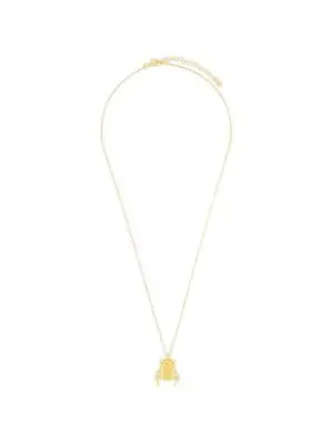 Begum Khan Bug Pendant Necklace - Gold