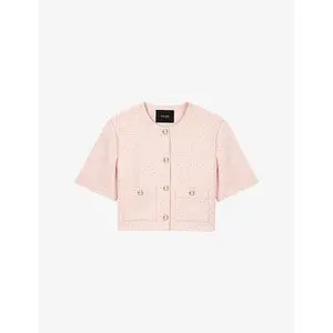 Maje Short Sleeves Jackets For Women