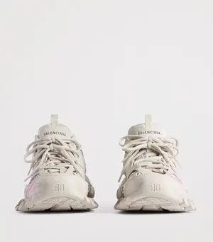 Balenciaga Track Signature Sneakers - Pink