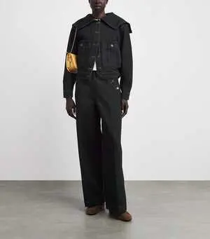 Claudie Pierlot Sailor Wide-leg Jeans