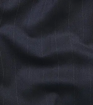 Maje Wool-blend Pinstripe Wide-leg Trousers