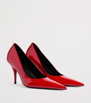 Balenciaga Avenue Stiletto Pumps - Red