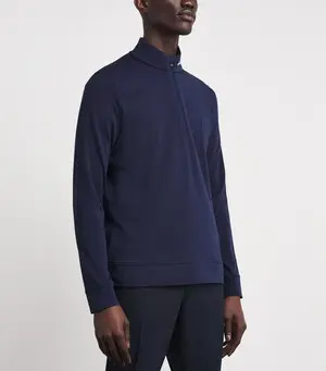 Kjus Capture Midlayer Half-zip Top - Navy