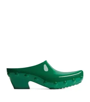 Bottega Veneta Curved-toe Clog Mules 65 - Green