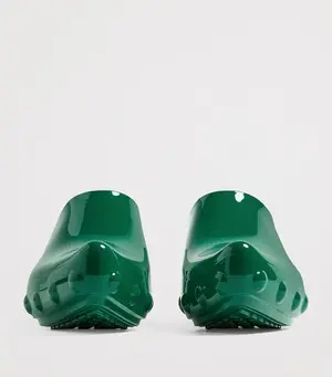 Bottega Veneta Curved-toe Clog Mules 65 - Green