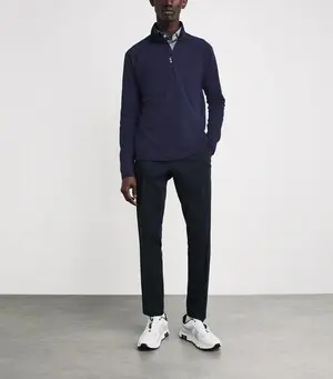 Kjus Pima Cotton Hollow Half-zip Top