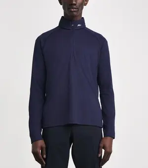 Kjus Pima Cotton Hollow Half-zip Top