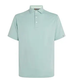 Kjus Stripe Soren Golf Polo Shirt