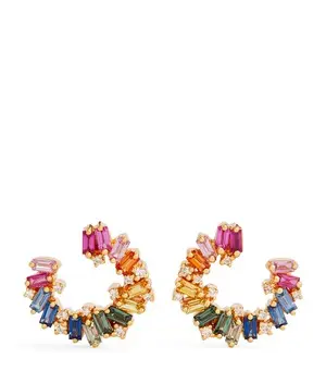 Suzanne Kalan Gemstone Earrings