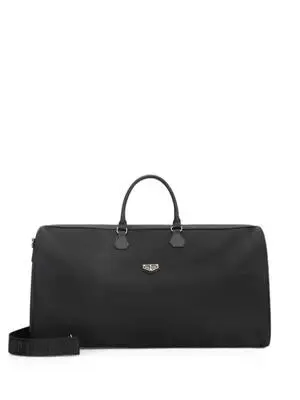 Philipp Plein Logo-plaque Weekend Luggage Bag - Black