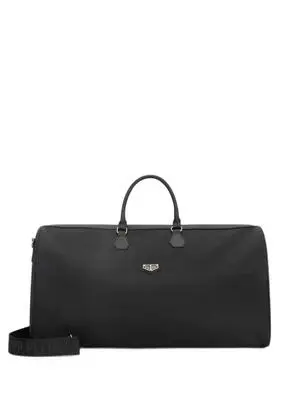 Philipp Plein Logo-plaque Weekend Luggage Bag - Black