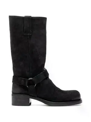 Officine Creative Dana 004 Buckle Boots - Black