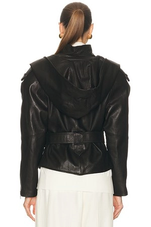 KAREN ARCANJO Renia Leather Jacket