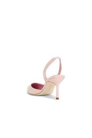 Manolo Blahnik Slingback Pumps With Stiletto Heel