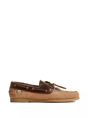 CARRER X Hereu Saler Nautic Boat Shoes - Neutrals