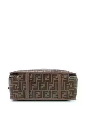 Fendi Zucca Coated Canvas Karligraphy Travel Bag