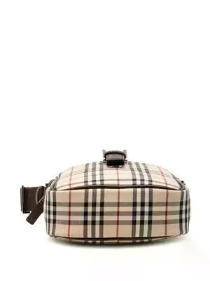 Burberry House Check Canvas Crossbody Bag