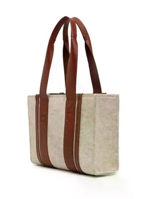 Chloé Medium Felt Woody Tote Bag