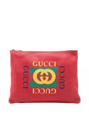 Gucci Logo Clutches