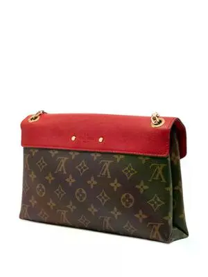 LOUIS VUITTON Monogram Pallas Chain Shoulder Bag - Brown