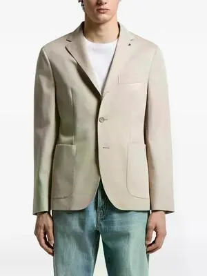 Peserico Front-button Blazer - Neutrals
