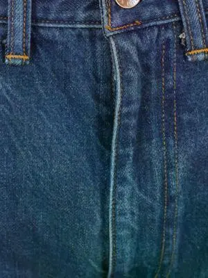 Maison Kitsuné X Kuro Voyage Logo Patch Jeans