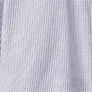 Miu Miu Cotton Poplin Check Shirt - Blue