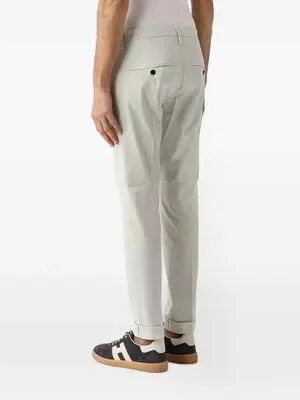 DONDUP Rolled-hem Trousers - Grey