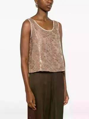 PENNYBLACK Embellished Sleeveless Top