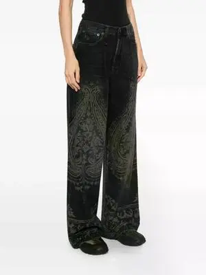 R13 Damon Paisley Jeans