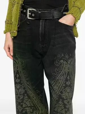 R13 Damon Paisley Jeans