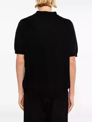 John Smedley Elvins Fine Stripe Polo Shirt