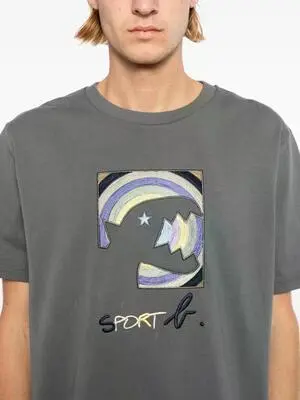 AGNES B. Box Dino T-shirt - Grey
