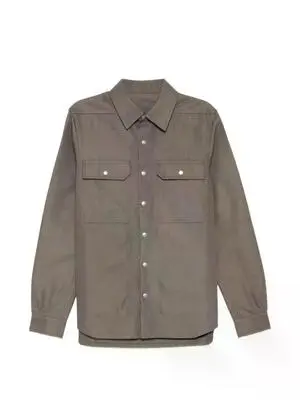 Rick Owens Pocket Shirt Jacket - Brown