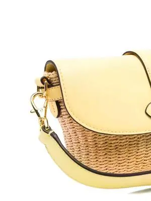 Ralph Lauren Lynden Woven Flap Tote Bag - Neutrals