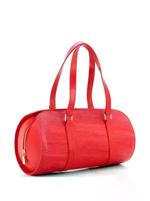 LOUIS VUITTON Soufflot Epi Leather Handbag - Red