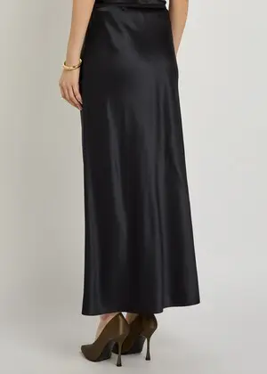 JOSEPH Isaak Silk Midi Slip Skirt