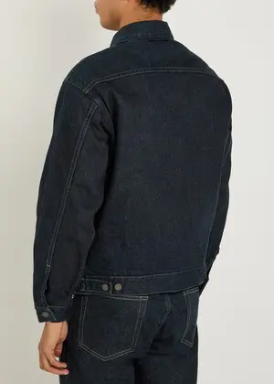 BLUE BLUE Panelled Denim Jacket