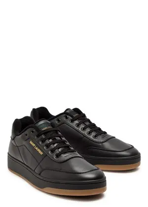 Saint Laurent Leather Lace-up Sneakers