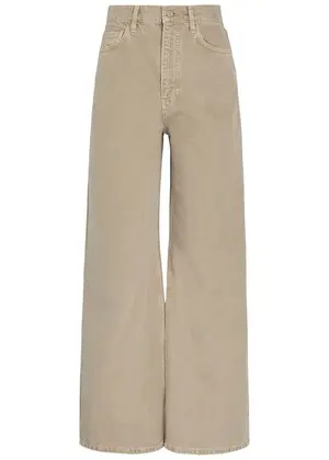 REFORMATION Cary Wide-leg Jeans - Beige