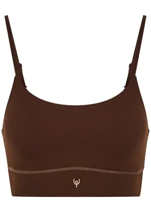 NOW YOU LIVE Leamington Stretch-jersey Bra Top