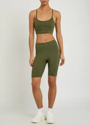 NOW YOU LIVE Leamington Stretch-jersey Bra Top