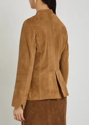 Nour Hammour Honoré Suede Jacket